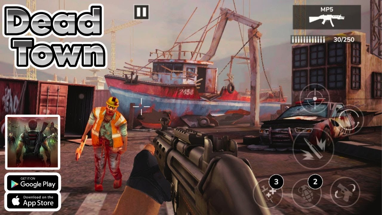 Dead Town Zombie Games Gameplay || Dead Town Zombie Games Android iOS ...