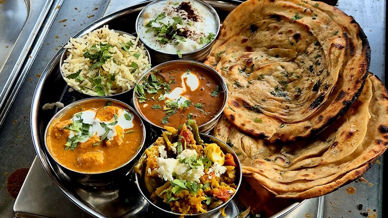Dhaba style food in the heart of royal city Patiala. - YouTube