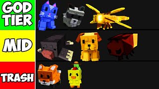 Grow A Garden Pet Tier List Best Pets Ranking All 31 Animals Tier List ...