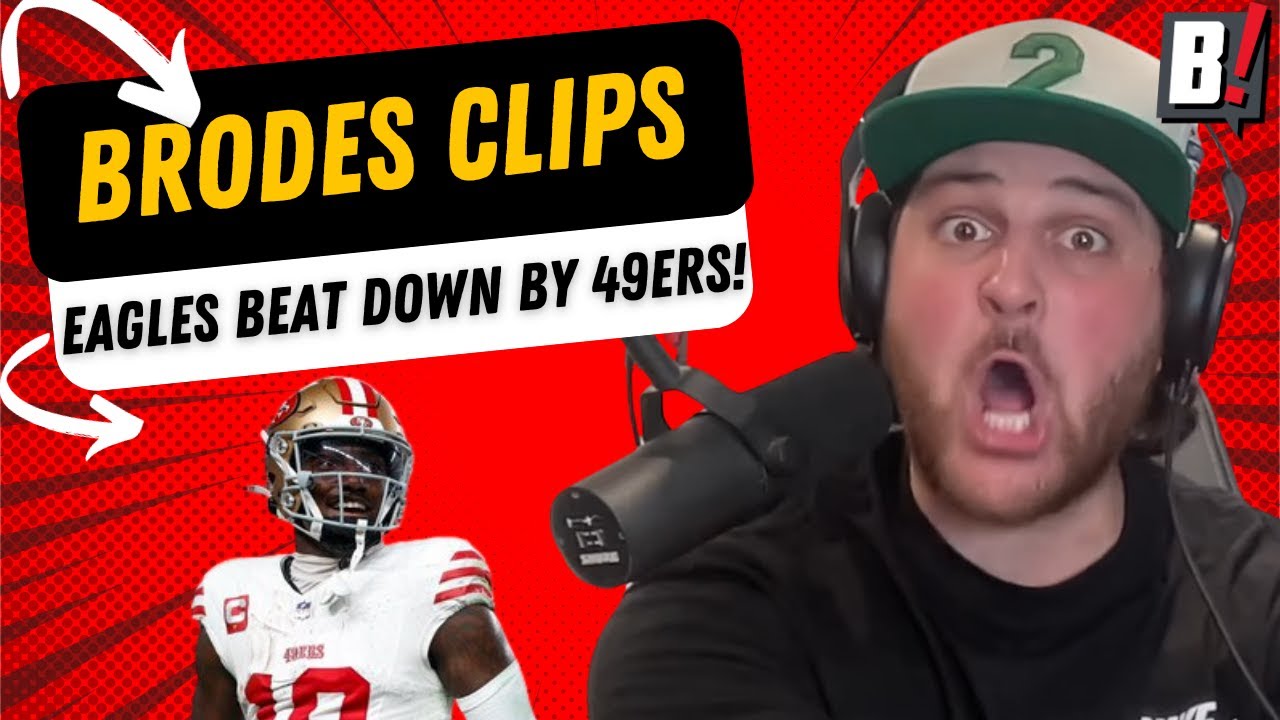 49ERS STOMP THE EAGLES!!!! | Brodes Clips - YouTube