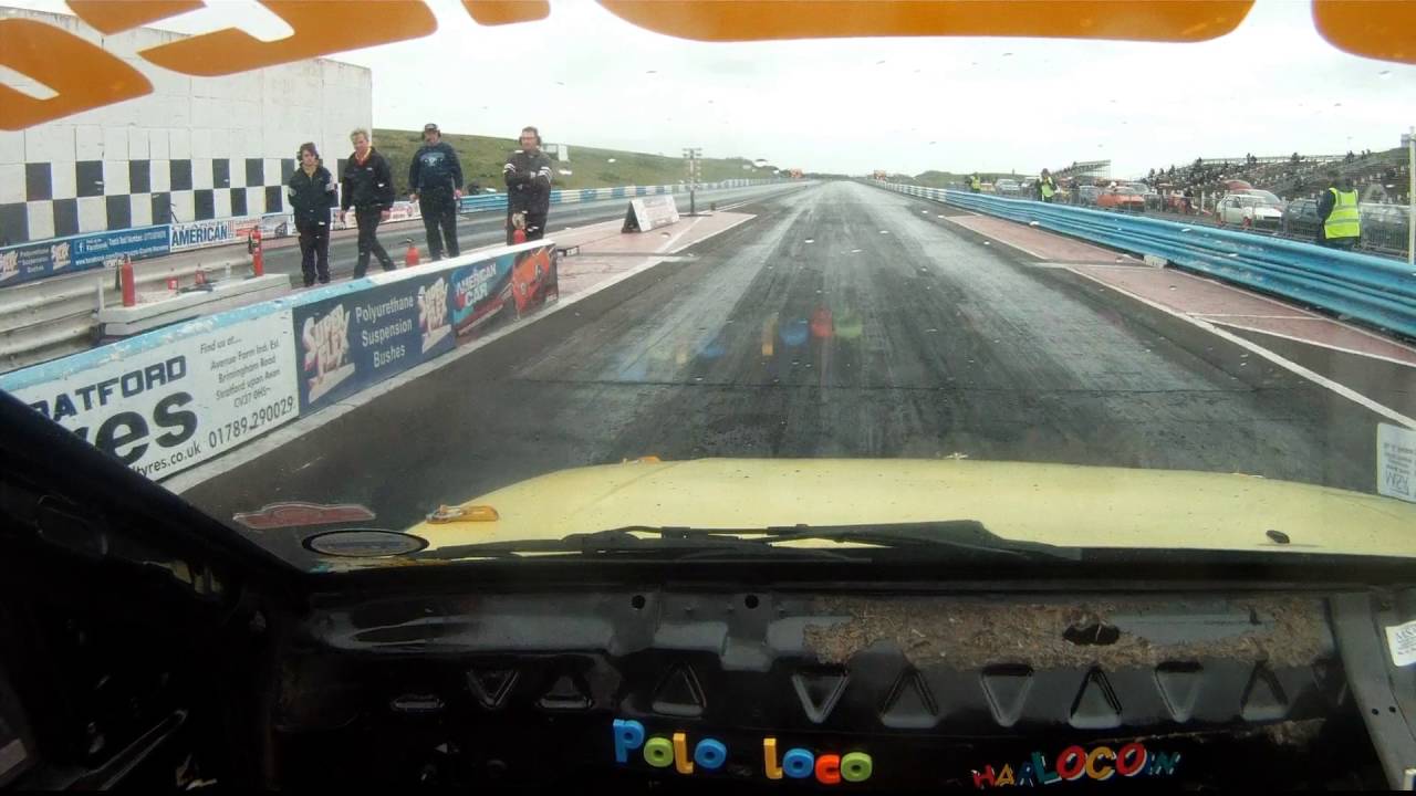 Polo-Loco Drag Racing - Spring Speed 2016 - Run 2 - 14.41 @ 99.00 New ...