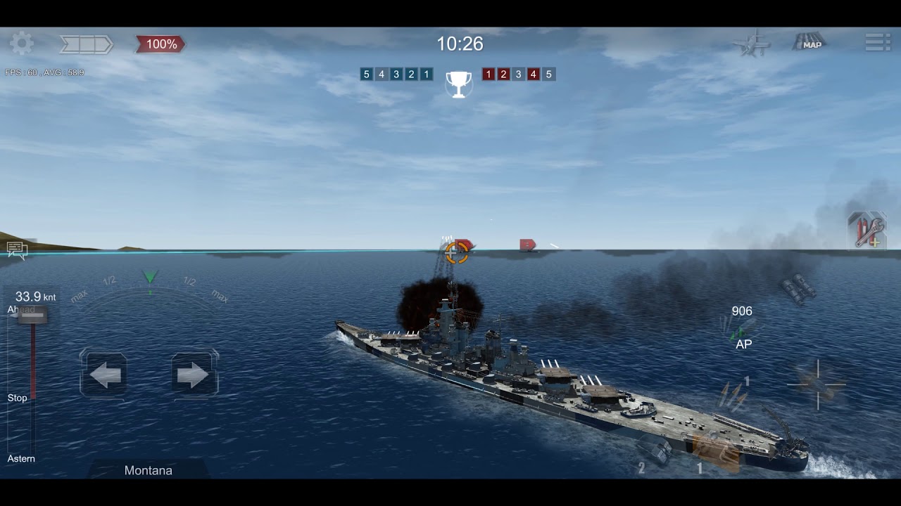 [Mobile Game] World War Battleship-Naval Assault Warship Shooter - YouTube