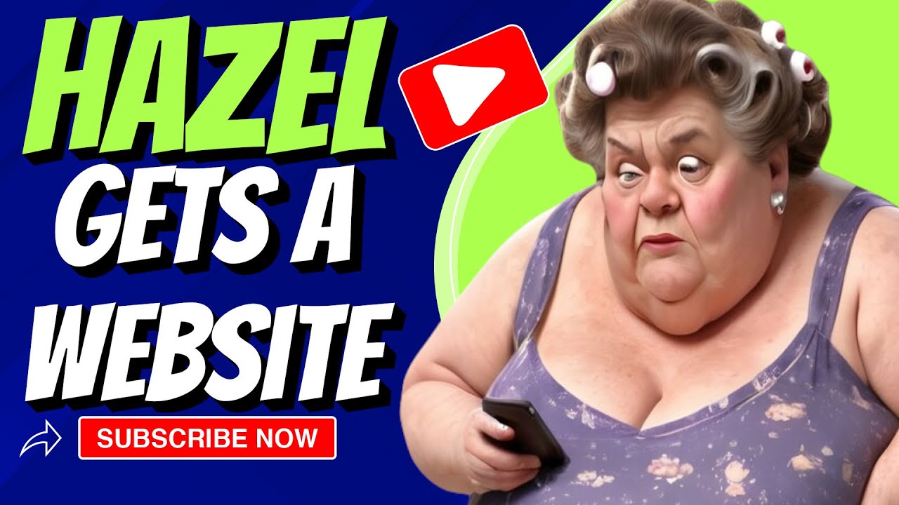 Hazel Gets A Website - YouTube