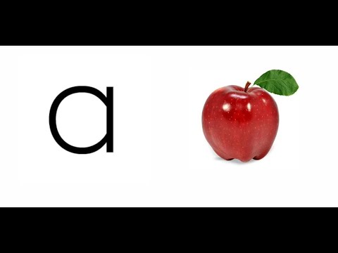 Phonics sound of letter "a"- A for apple - Bright Learning House - YouTube