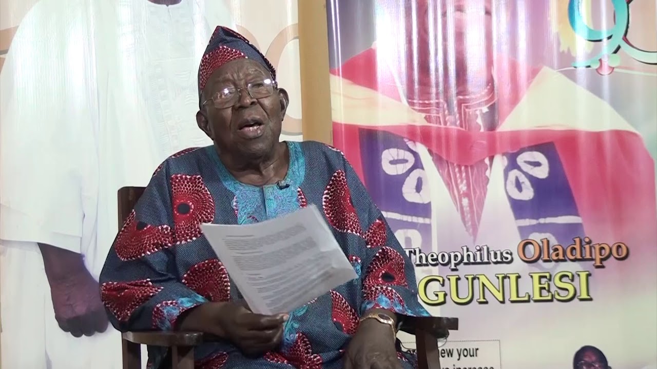 Prof Theophilus Ogunlesi reveals his background - thejesusculture