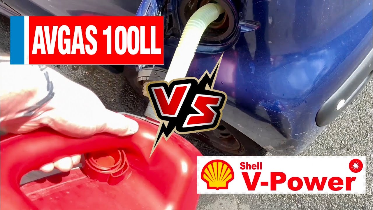 I Put Airplane Fuel in my Car, 100 Octane Avgas vs Shell V-Power in ...
