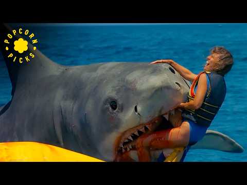 The Shark Strikes Again in the Bahamas (INSANE Attack Scene) | Jaws: The Revenge