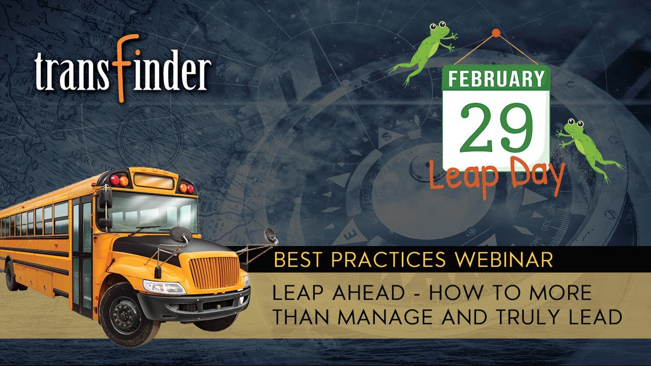 Transfinder Best Practices: Leap Ahead - How to More than Manage and ...