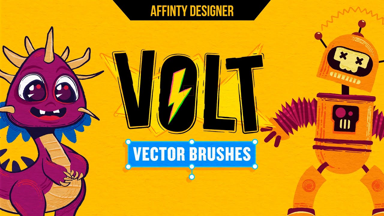 VOLT Vector Brushes for Affinity Designer - easily create amazing ...
