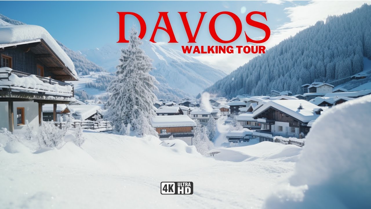 Davos Klosters Switzerland: A Stunning 4K Walk Through Swiss Alps ...