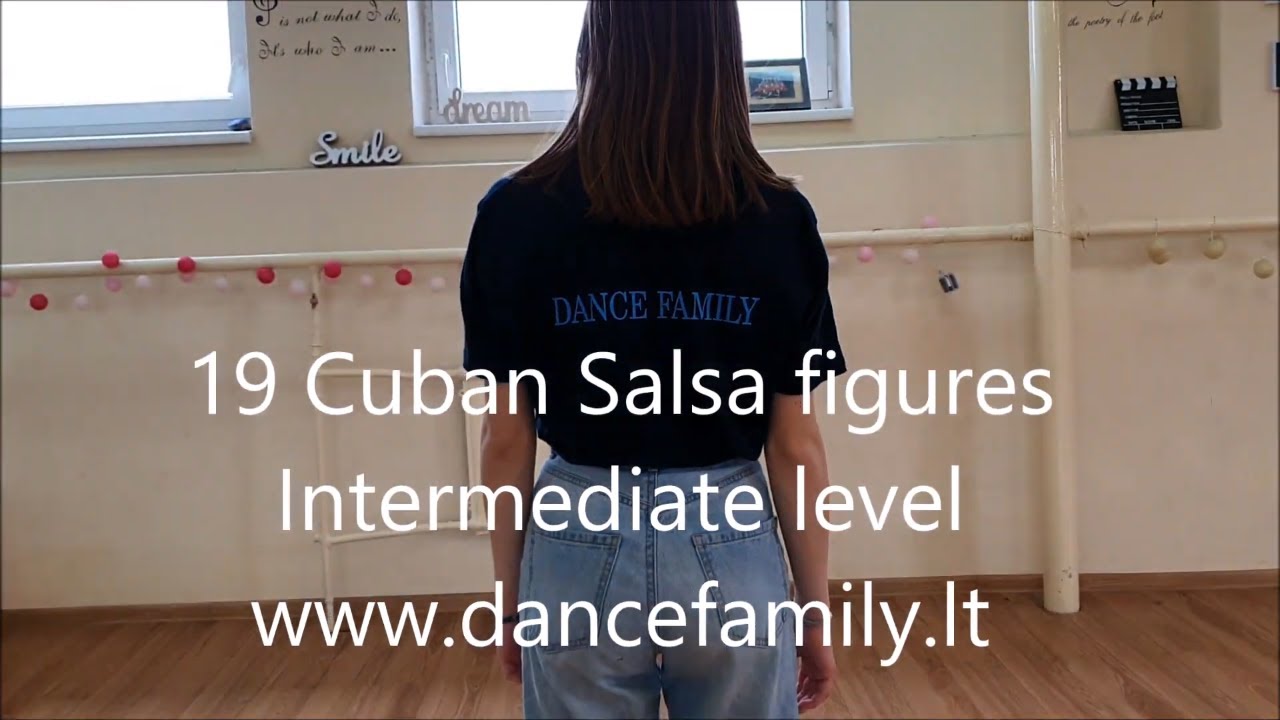 19 Cuban Salsa figures (intermediate level) Casino style - YouTube