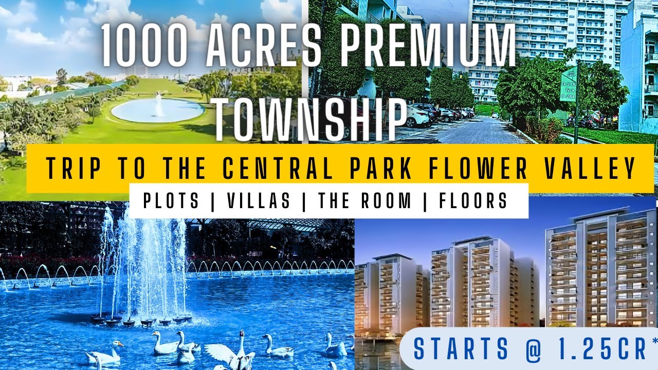 Central Park Flower Valley | Flower Valley | 1000 Acres Premium ...