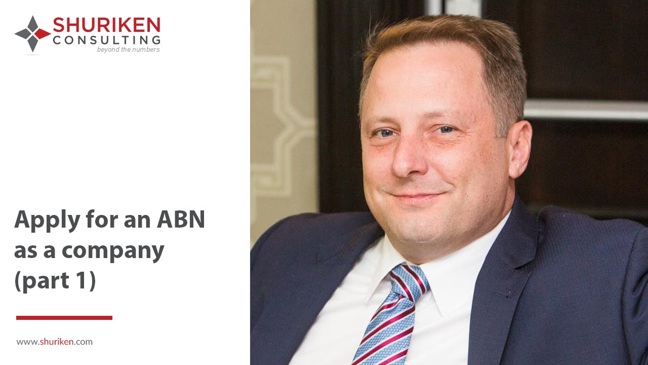 ABN Series: How To Apply As A Company? PART 1 - YouTube