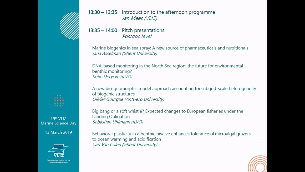 Jan Mees - Introduction to the afternoon programme - YouTube