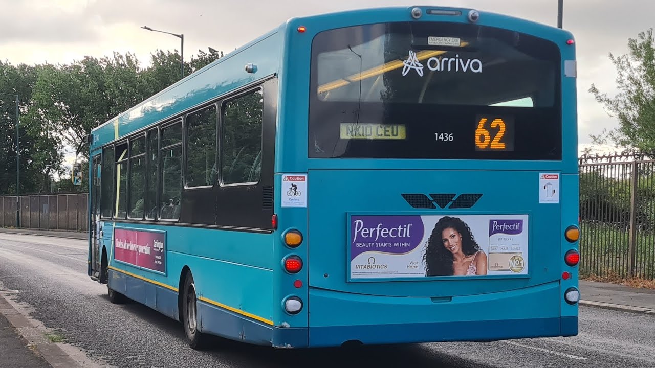 Arriva Redcar VDL SB200 Wright Pulsar 2 1436 NK10CEU on the 62 to ...