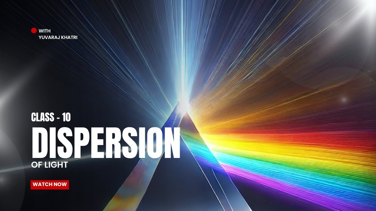 Dispersion of Light | Class 10 Science | Breaking White into Colors ...