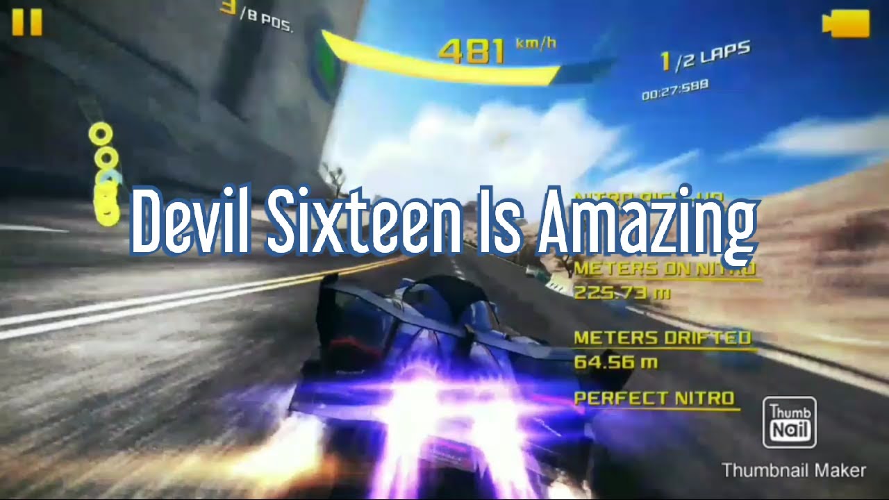 DEVIL SIXTEEN PROTOTYPE And ASTON MARTIN VULCAN GAMEPLAY (Asphalt 8 ...