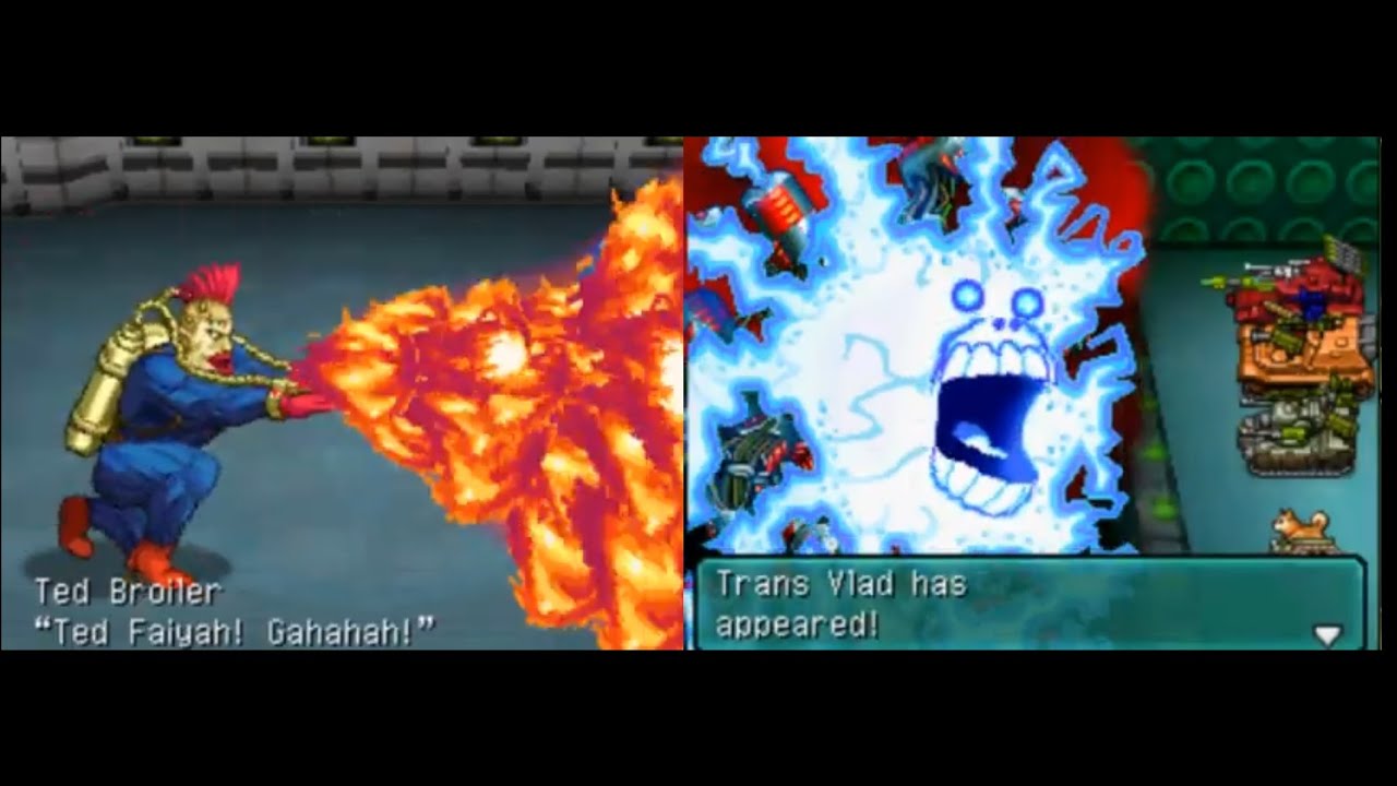 Metal Max 2 Reloaded NDS English p28 Vs Ted Broiler, final boss and ...