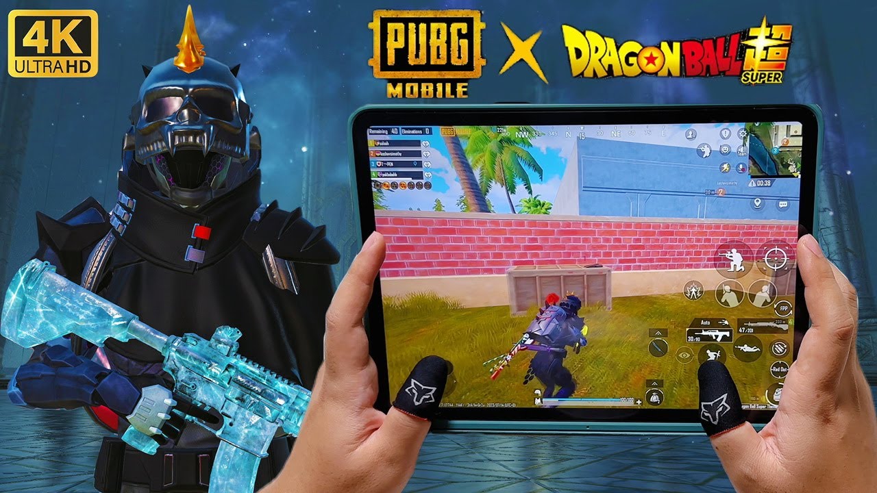 4 Fingers Handcam iPad Pro M2 | Dragon Ball Super Theme - YouTube