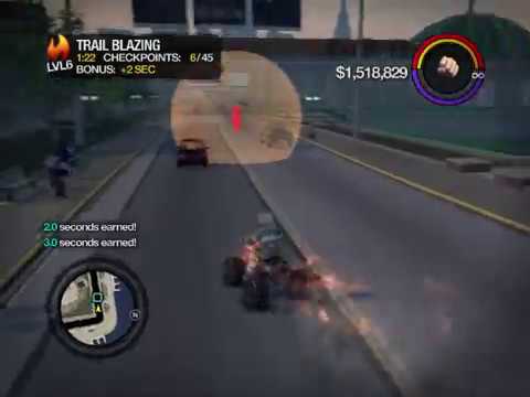 Saints Row 2 Activities Guide: Trailblazing (Downtown) - YouTube