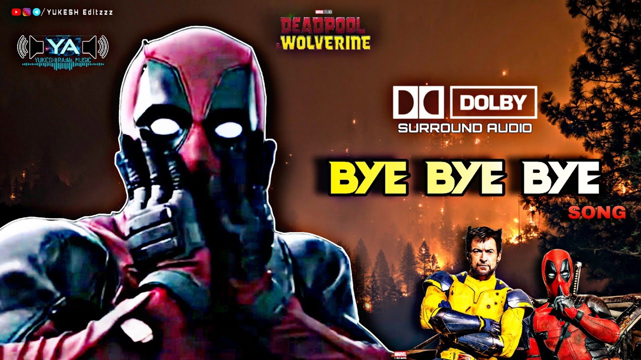 NSYNC - Bye Bye Bye (Music Video) from Deadpool and Wolverine | Dolby ...