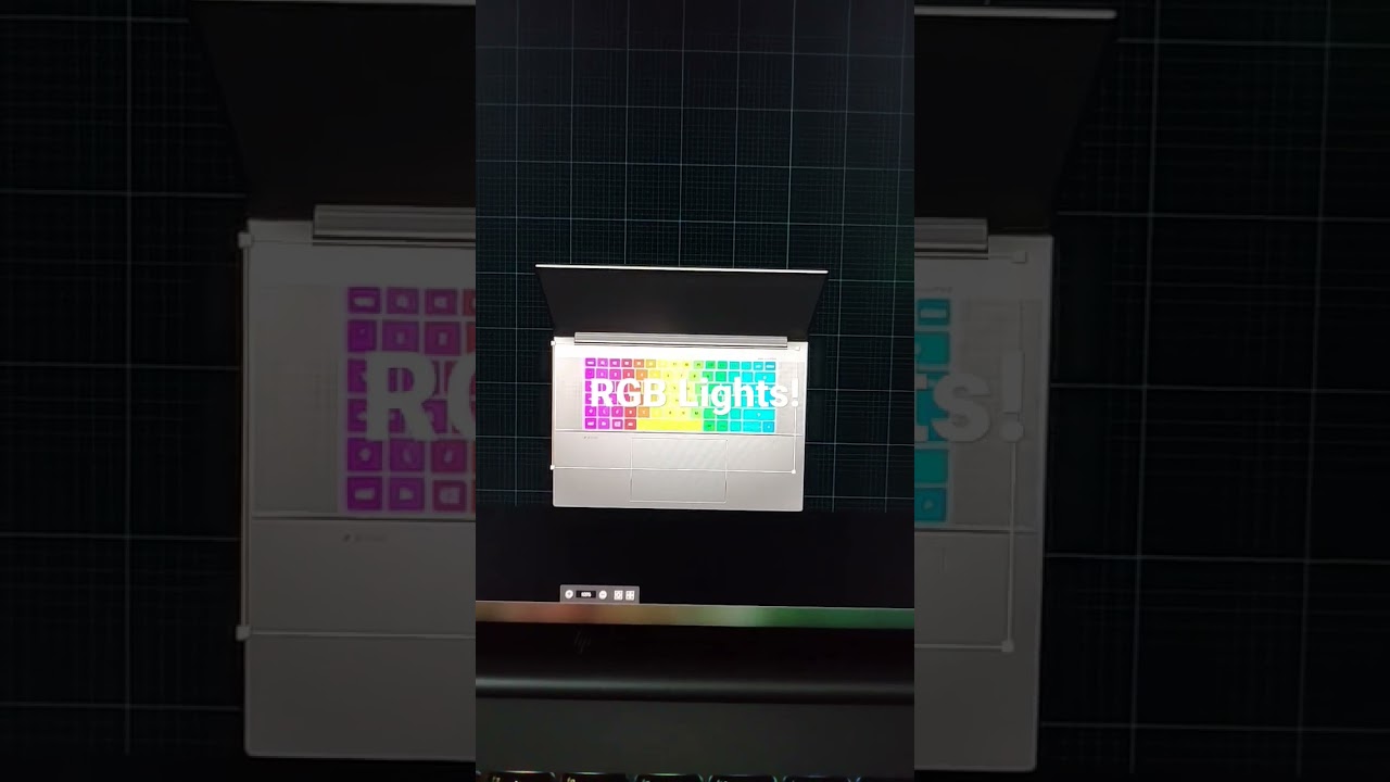 Full RGB keyboard on the HP ZBook Studio G9! - YouTube