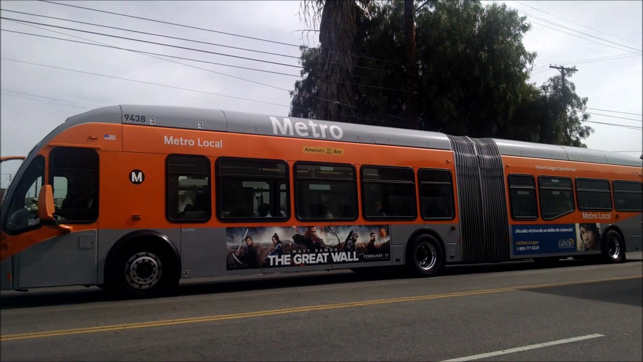 LACMTA 2006 NABI 60-BRT CNG #9438 - YouTube