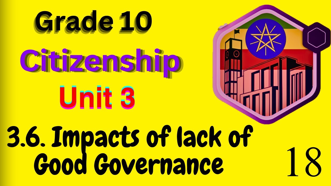 3.6. Impacts of lack of good governance - YouTube