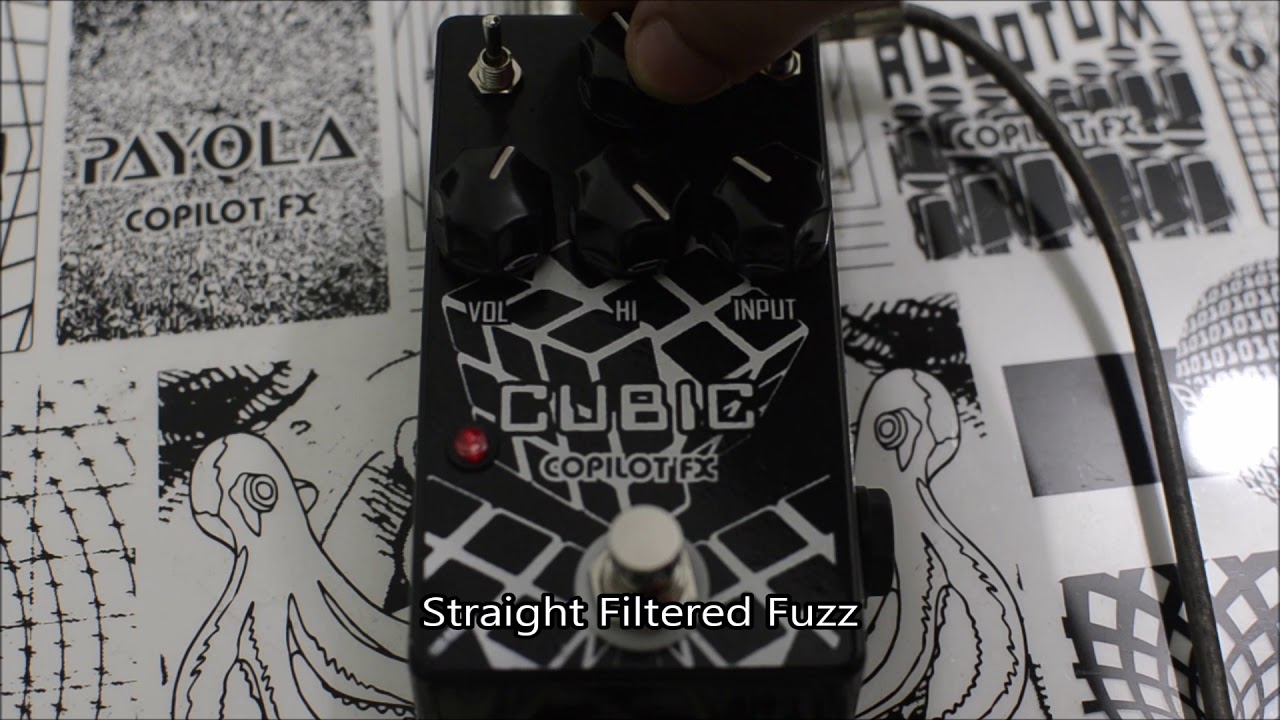 Copilot Fx Cubic Octave Down + Low Pass Filter + Gated Fuzz - YouTube