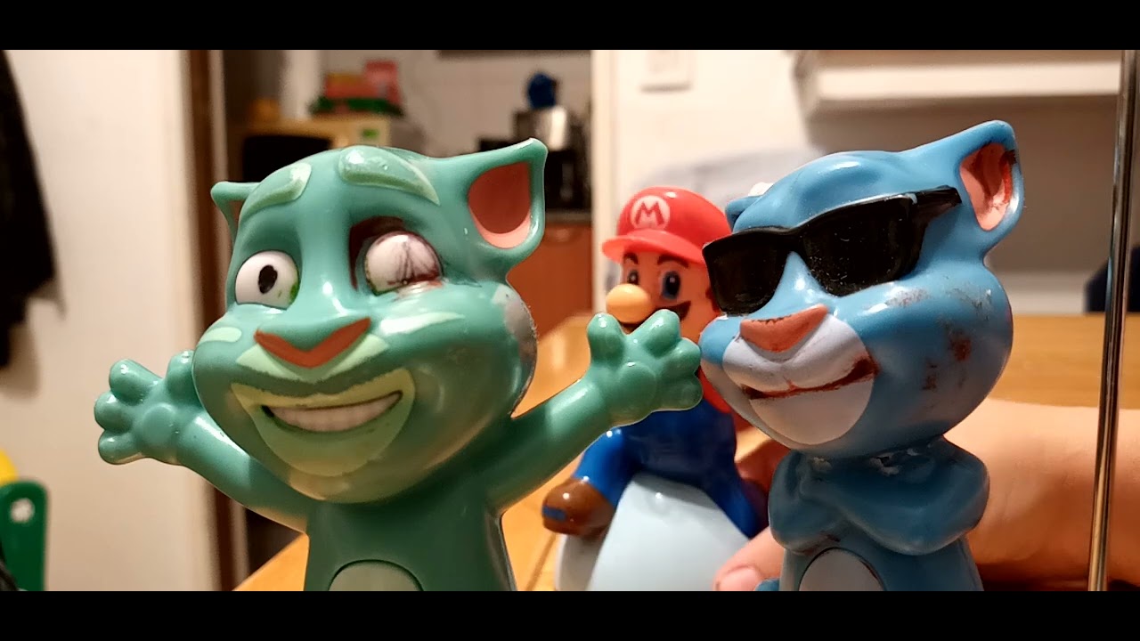 Tom, Mario and Marvel Heroes scene - YouTube