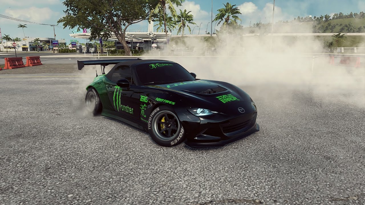 Best Miata MX5 drift build *perfect Donuts* (NFS heat drifting) - YouTube