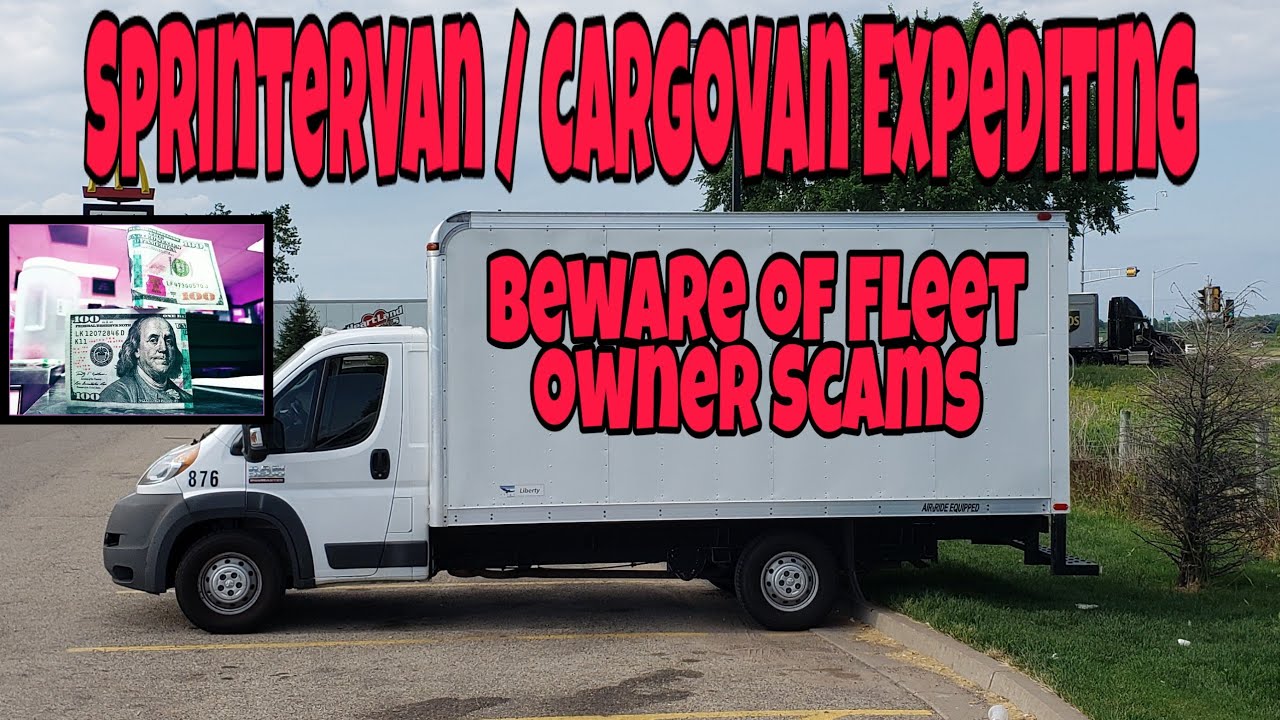 Sprinter Van Expediting Shady Fleet Owners & Drivers - YouTube
