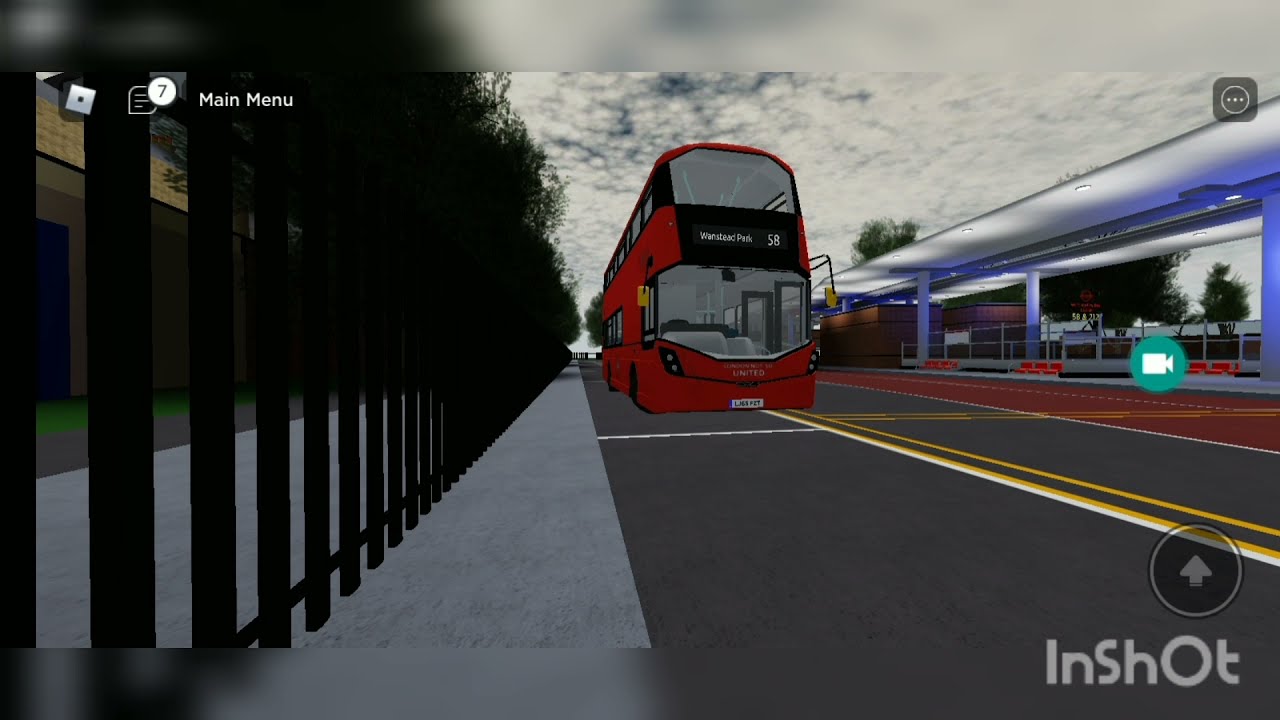 58 Bus Route Visual Roblox: Walthamstow Central - Wanstead Park:Wright ...