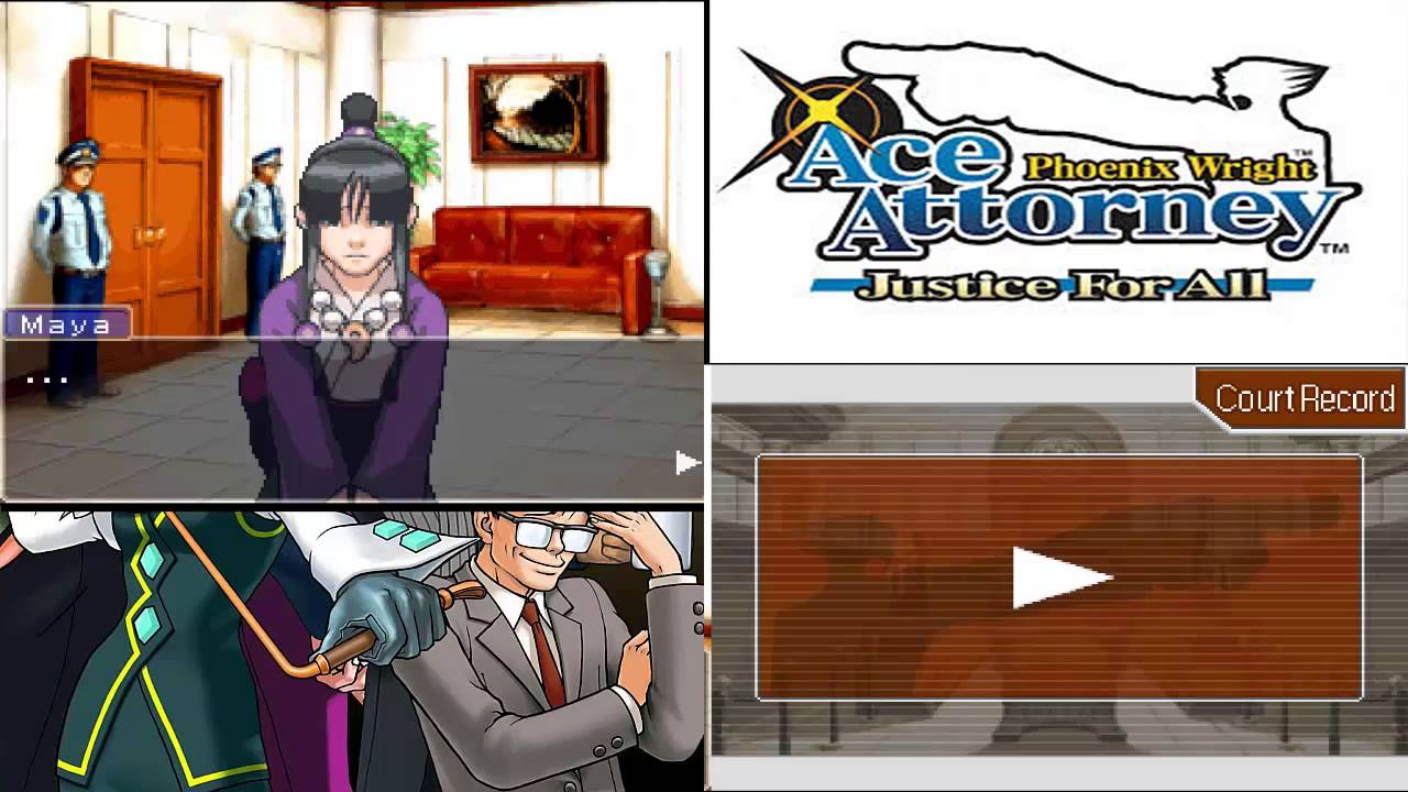 Phoenix Wright Ace Attorney Justice for All (Big Top Turnabout) pt.22 ...