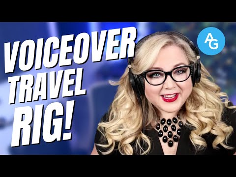 How do you travel when you're a voice actor? - These tips will keep you on track.