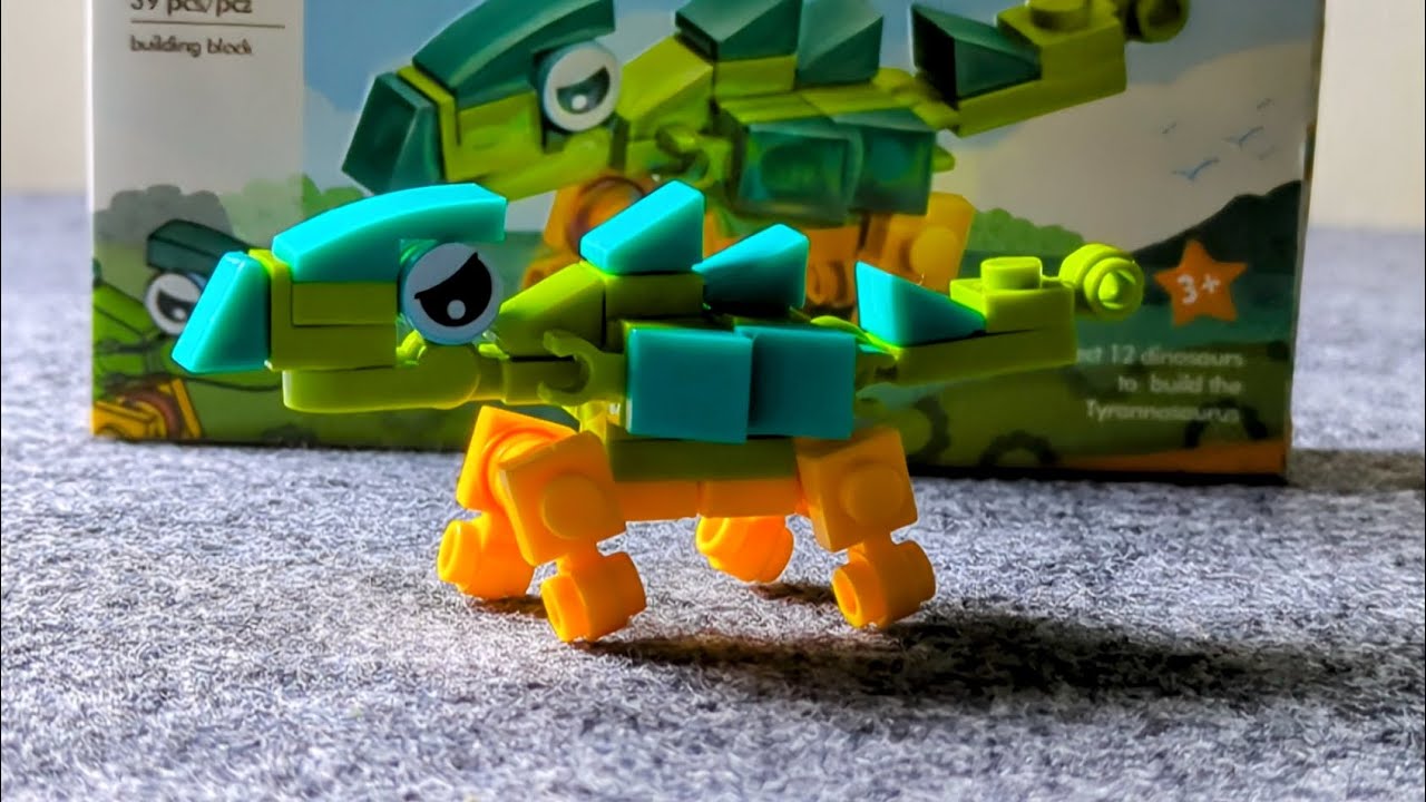 How to Build a Cute Unofficial LEGO Dinosaur – Easy Step-by-Step ...