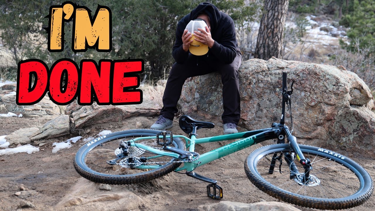 This Will Make You Quit Mountain Biking - YouTube