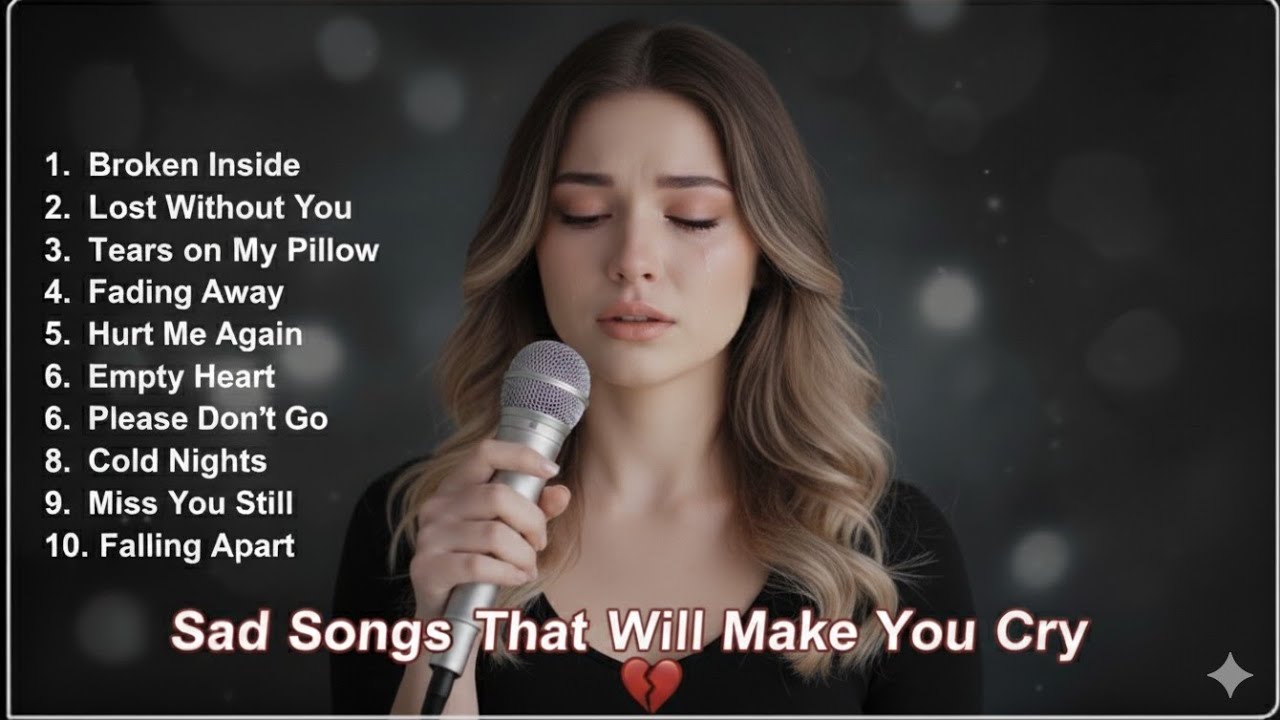😭 Sad Songs That Make You Cry — The Most Emotional Playlist Ever (Slow ...