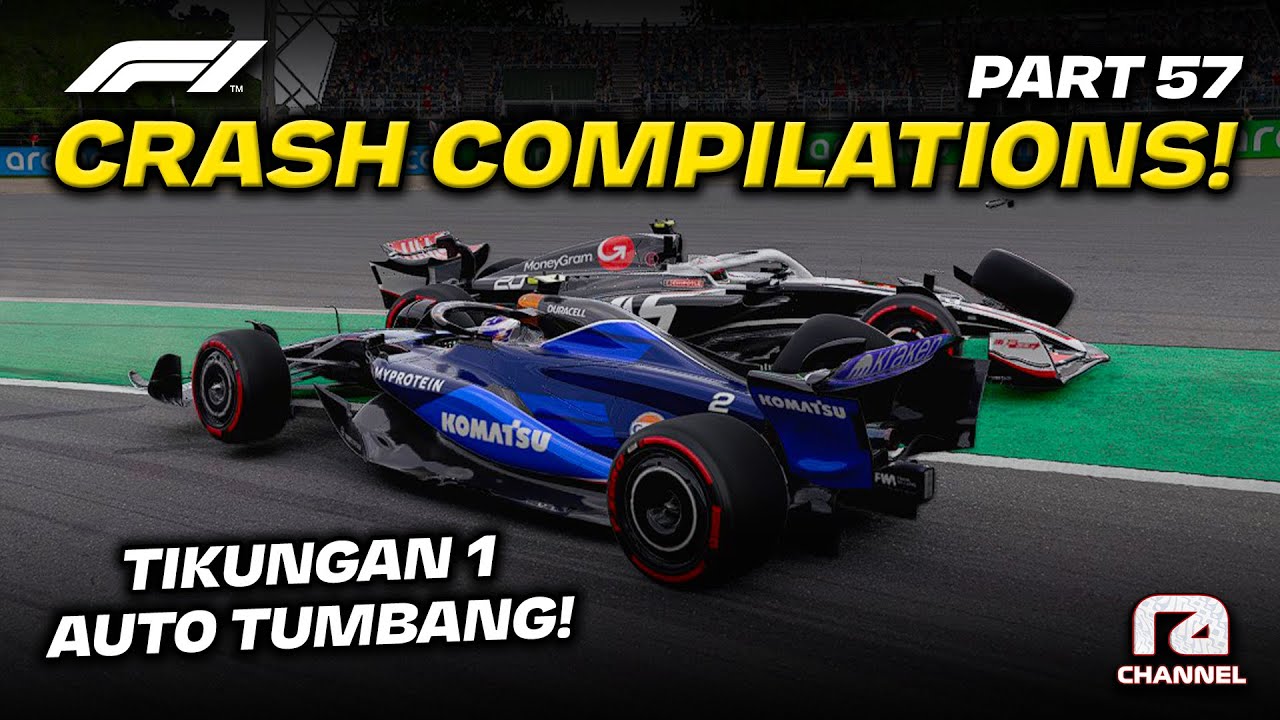 RACING BULLS FORD BANNYA MELEDAK BIKIN KAGET YG LAIN!🤯- F1® Crash ...