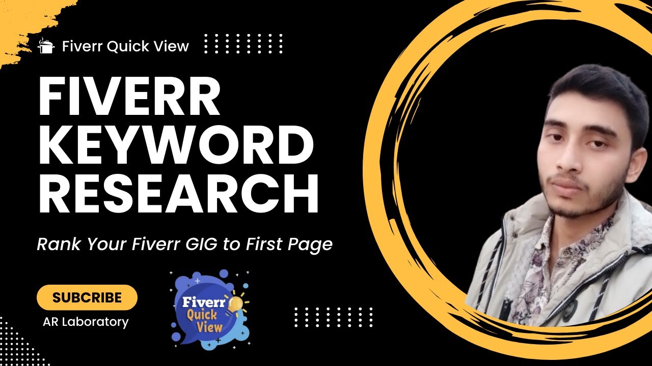 Fiverr Keyword Research Made Easy Fiverr Quick View Rank Your Fiverr ...