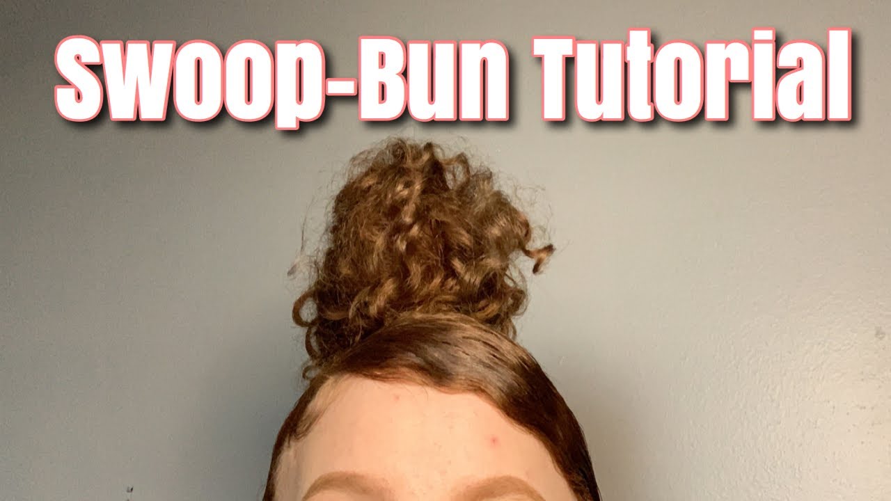 High Bun w/ Swoop Bang - YouTube