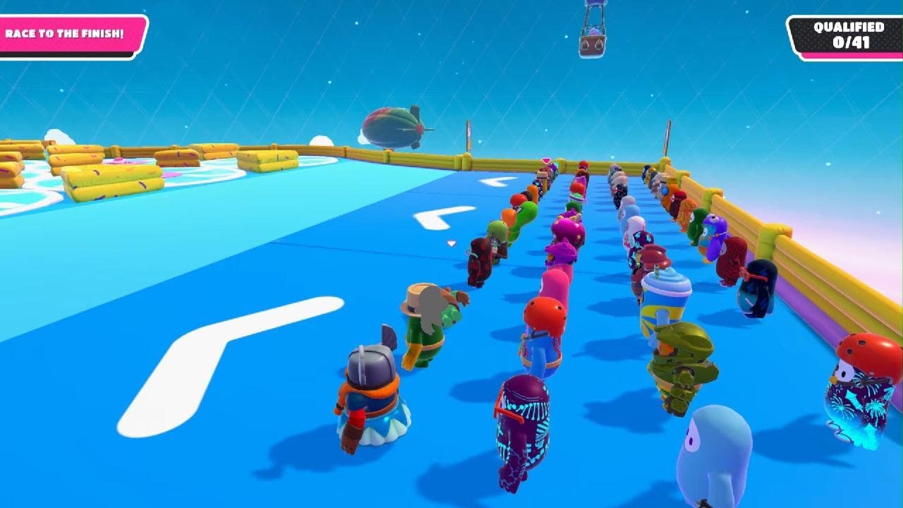 Cursed fall guys match - YouTube