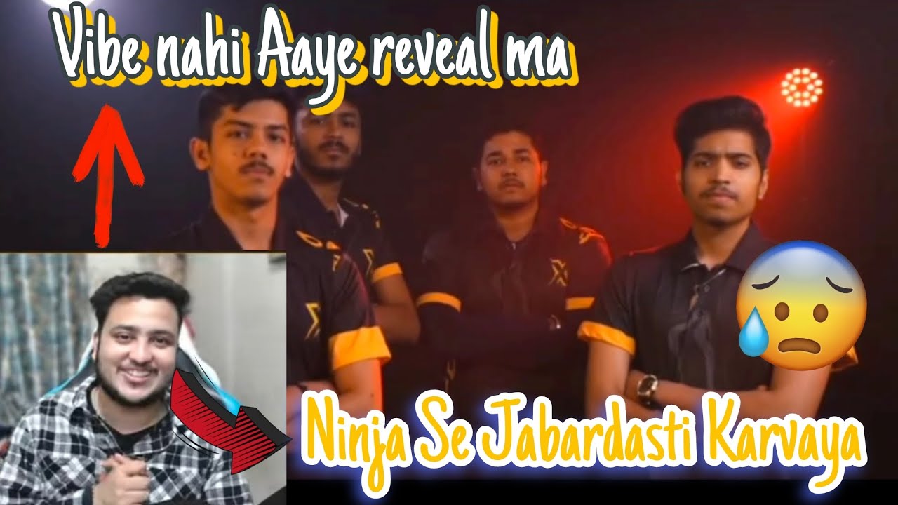 Hydra hrishav shocking reaction on Tx lineup video 😱 Ninja ko force kra 💔 #scout - YouTube