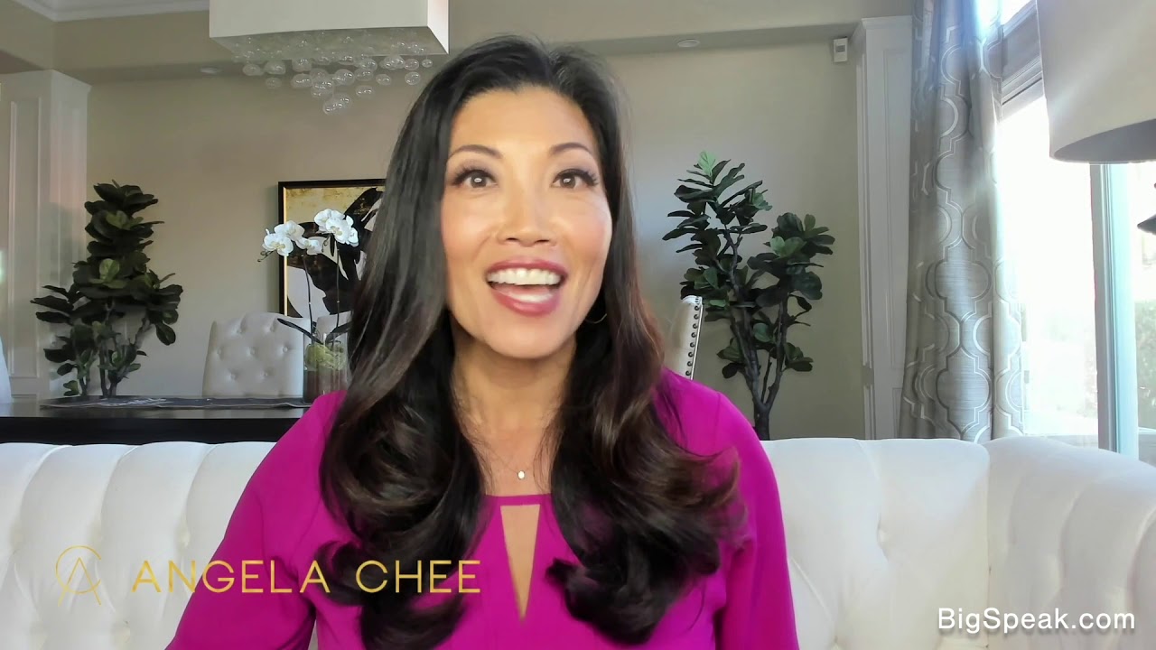 Angela Chee - Virtual Keynote Speaker Studio Tour - YouTube