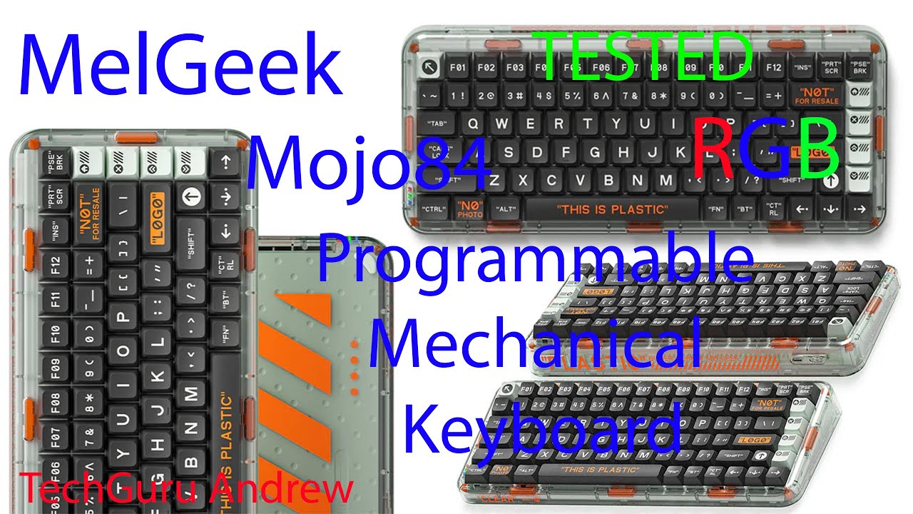 MelGeek Mojo84 Mechanical Keyboard REVIEW - YouTube