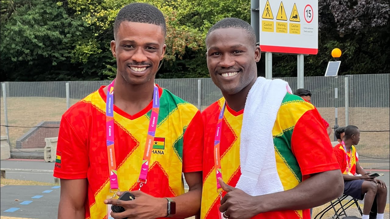 Birmingham 2k2 training with Emmanuel Commey,Cynthia Kwabi and Emmanuel ...