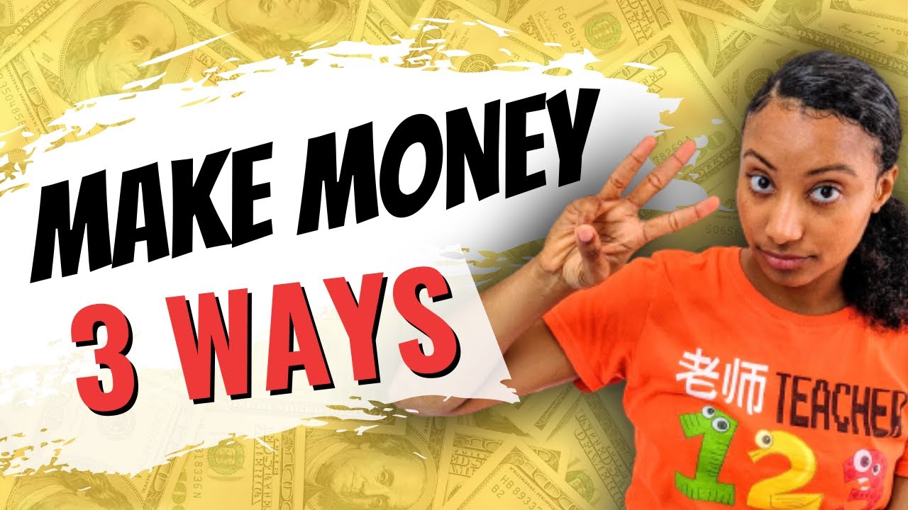 Teach English Online | 3 Ways to Make Money $$$ - YouTube