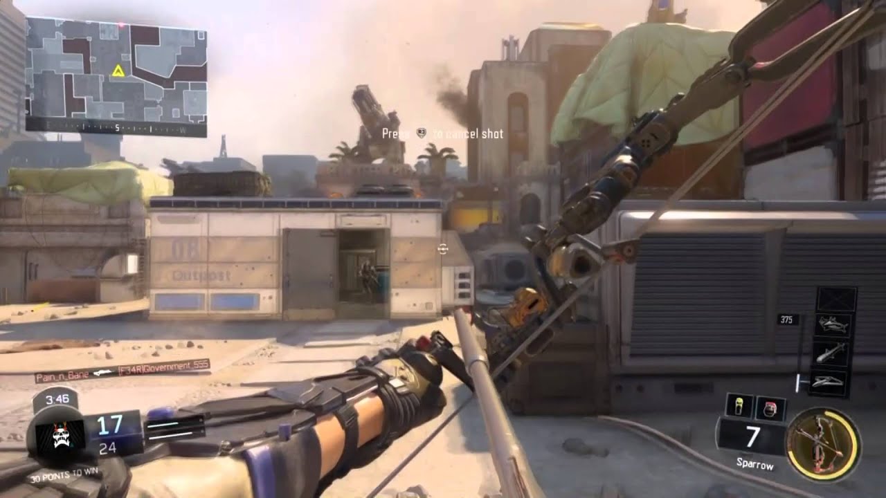 BO3; My top 5 actions by playing Outrider Sparow - YouTube