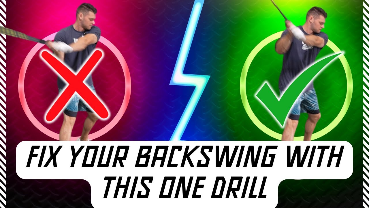 Secret Drill To Fix Your Flat Backswing and Help You Swing Faster - YouTube