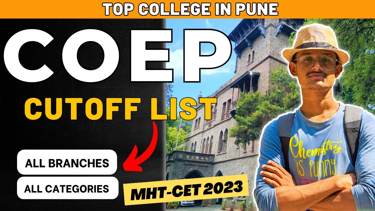 COEP All branch Cutoff 2023 🔥 College Of Engineering Pune | COEP TECH ...